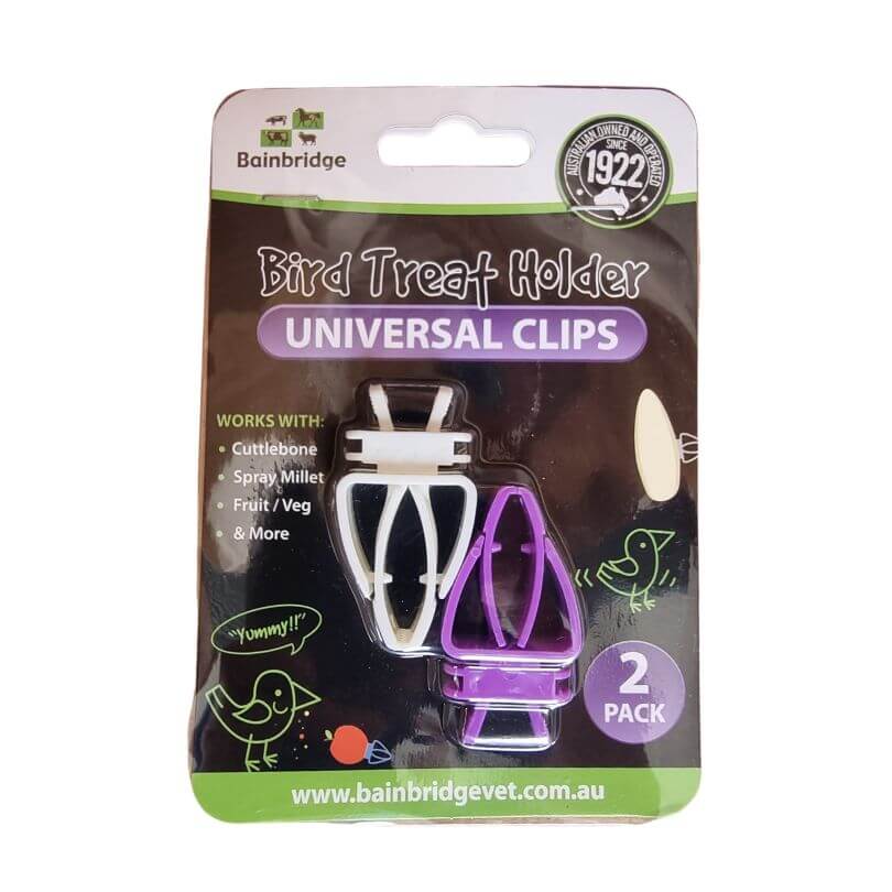 Bainbridge Cuttlebone Clips 2pk – Queenslander Aviaries