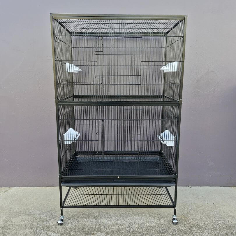 Deluxe Flight Cage and Stand 47433 – Queenslander Aviaries