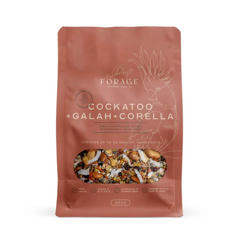 Forage Gourmet Galah, Corella and Cockatoo Blend – Queenslander Aviaries
