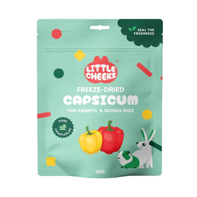 Little Cheeks Freeze Dried Capsicum 20g – Queenslander Aviaries