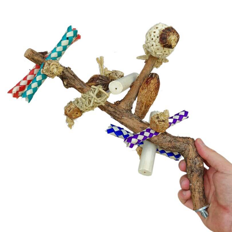 Wood Perches – Queenslander Aviaries