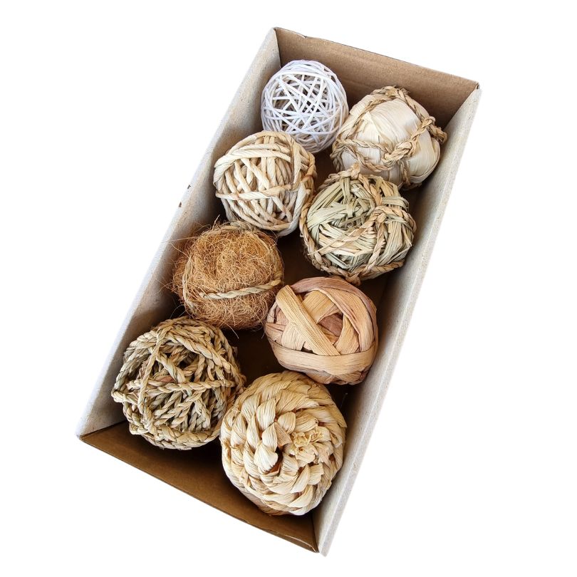 Natural Balls Variety Pack 8pk – Queenslander Aviaries