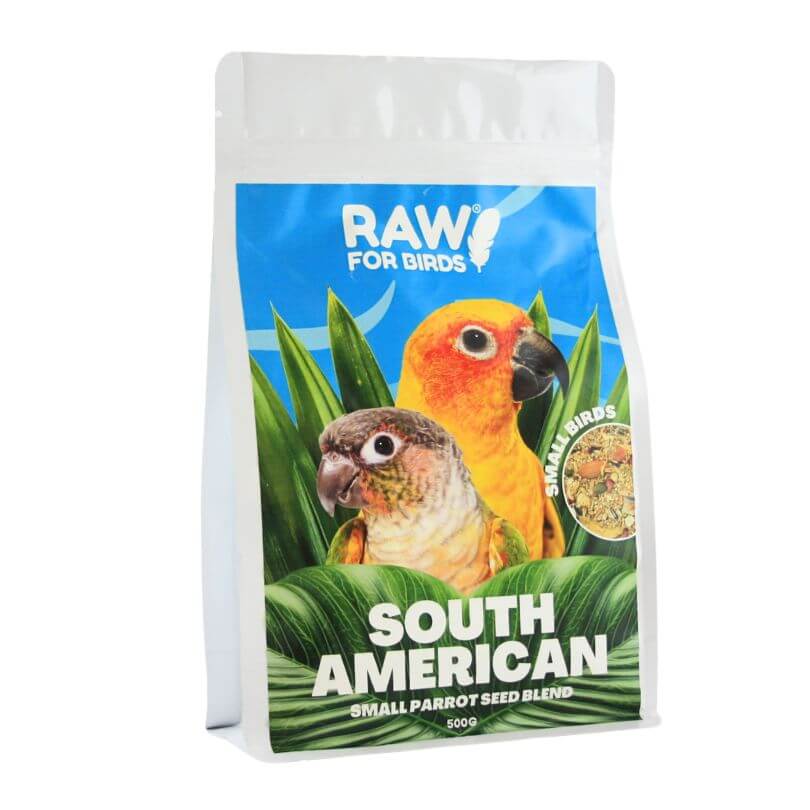 Raw for Birds South American Small Parrot Seed Blend – Queenslander ...