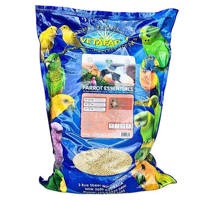 Vetafarm Parrot Essentials Pellet – Queenslander Aviaries