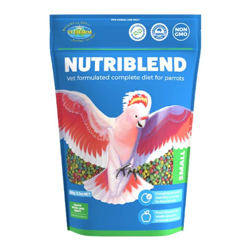 Vetafarm Nutriblend Small Pellet – Queenslander Aviaries