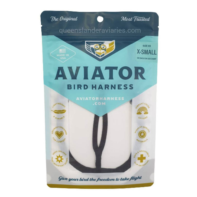 Harnesses and Training – Queenslander Aviaries