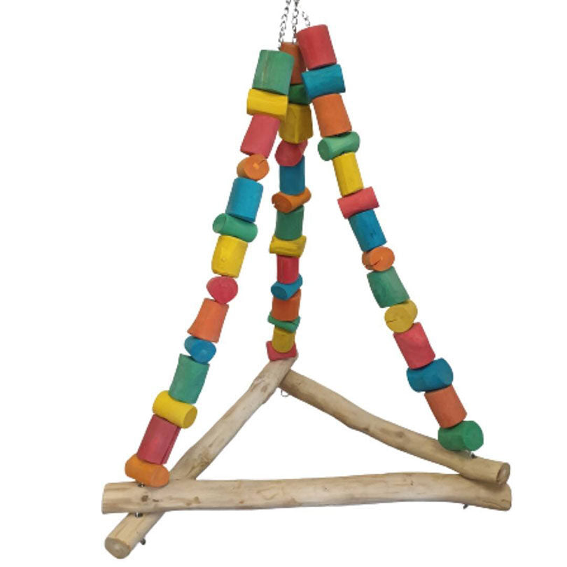 Jumbo Triangle Swing – Queenslander Aviaries