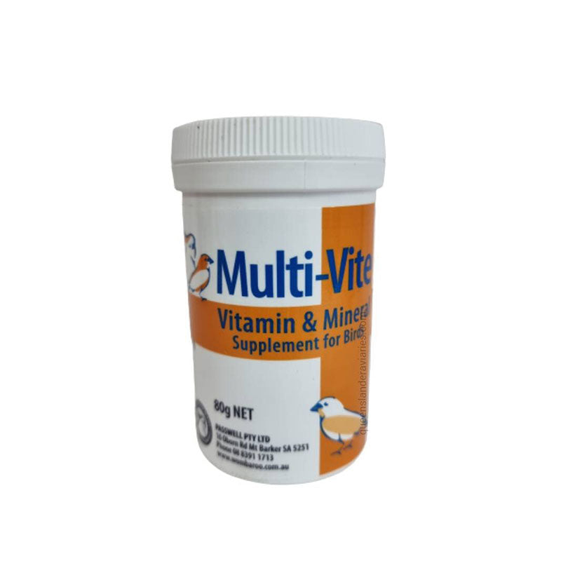 Passwell Multi-vite for Birds – Queenslander Aviaries