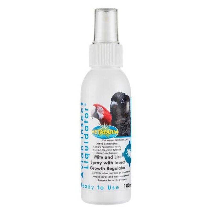 Vetafarm Avian Insect Liquidator Spray – Queenslander Aviaries